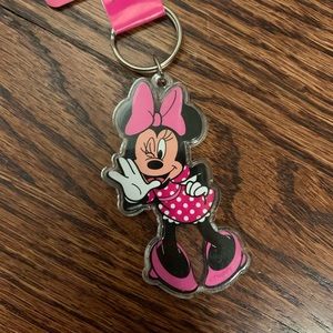 Disney | Accessories | Nwt Minnie Mouse Keychain | Poshmark